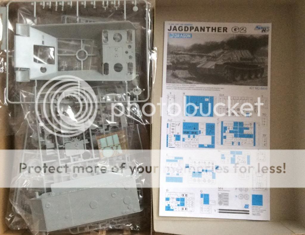 Jagdpanther G2; Dragon 1/35th Jagdpanther G2 Kit No.6609 ...