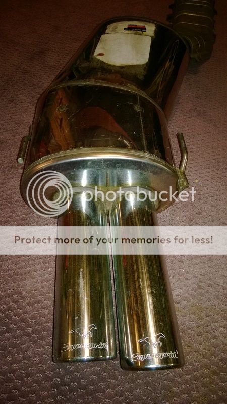 E36 M3 SuperSprint mid-pipe, exhaust, and bmw cat for sale