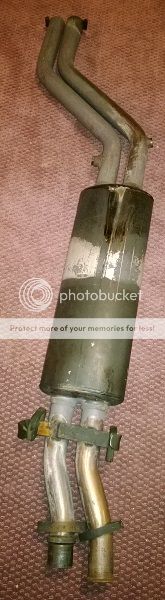 E36 M3 SuperSprint mid-pipe, exhaust, and bmw cat for sale