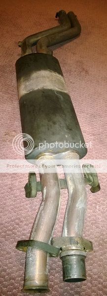 E36 M3 SuperSprint mid-pipe, exhaust, and bmw cat for sale