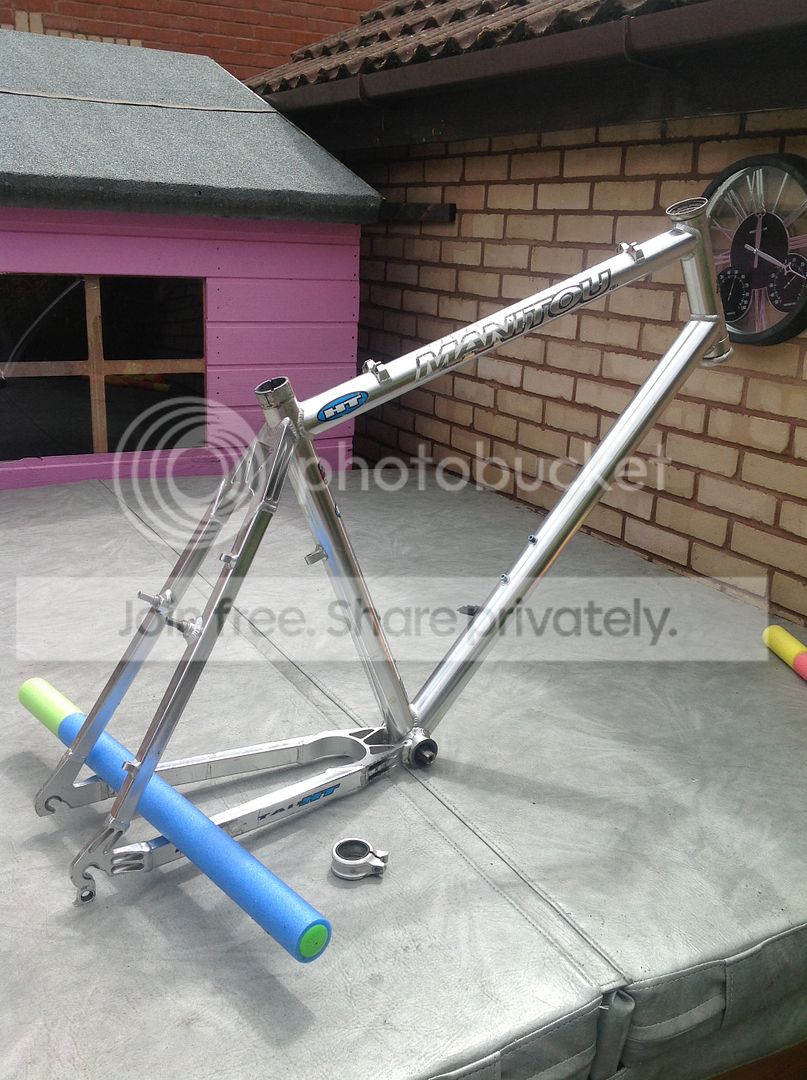 Swap 20" manitou hard tail frame | Retrobike